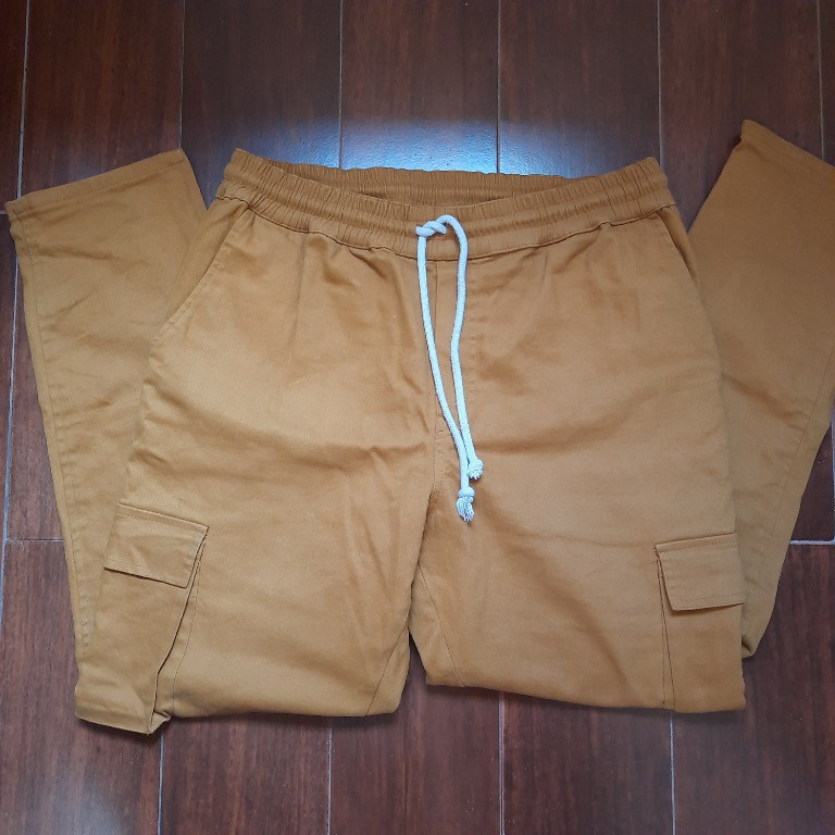 Above the Ankle | ATA | Orange / Mustard Cargo Pants | sz 34, Men's ...
