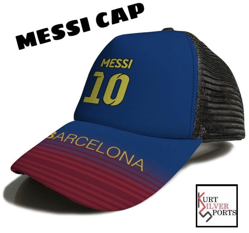 Barcelona Messi cap, Men's Fashion, Accessories, Caps & Hats on Carousell