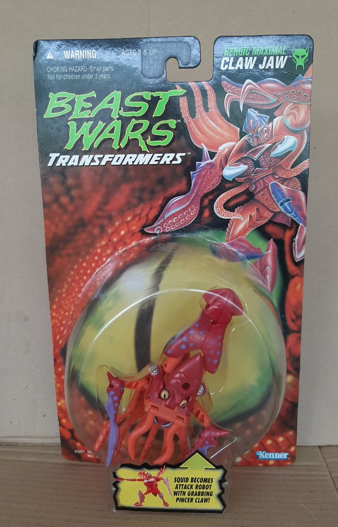 Claw Jaw Squid Beast Wars Transformers, Hobbies & Toys, Toys & Games on ...