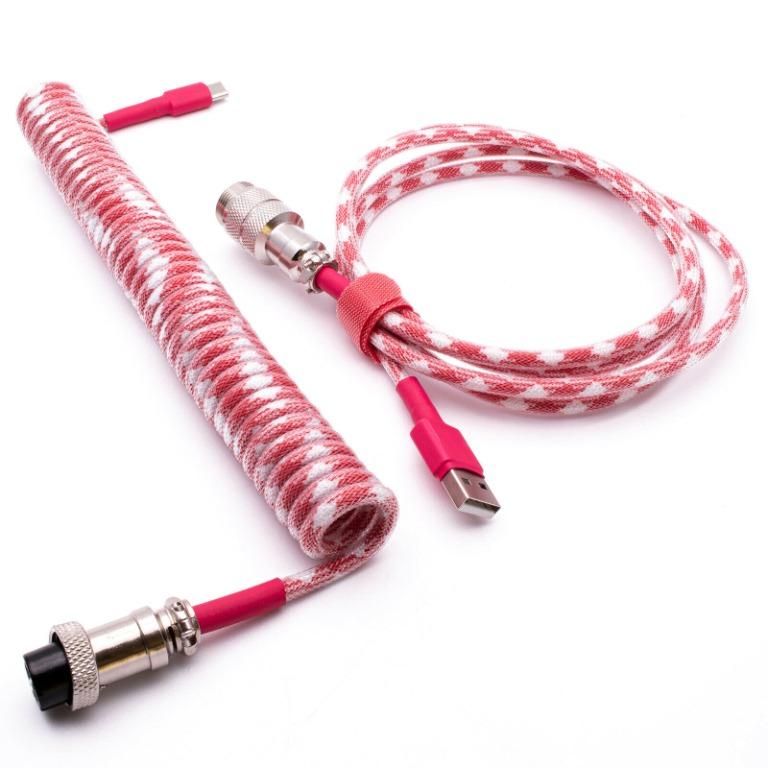 Coiled Cable Custom 2m, Computers & Tech, Parts & Accessories, Cables ...
