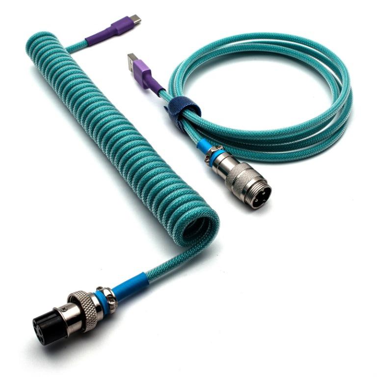Coiled Cable Custom 2m, Computers & Tech, Parts & Accessories, Cables ...