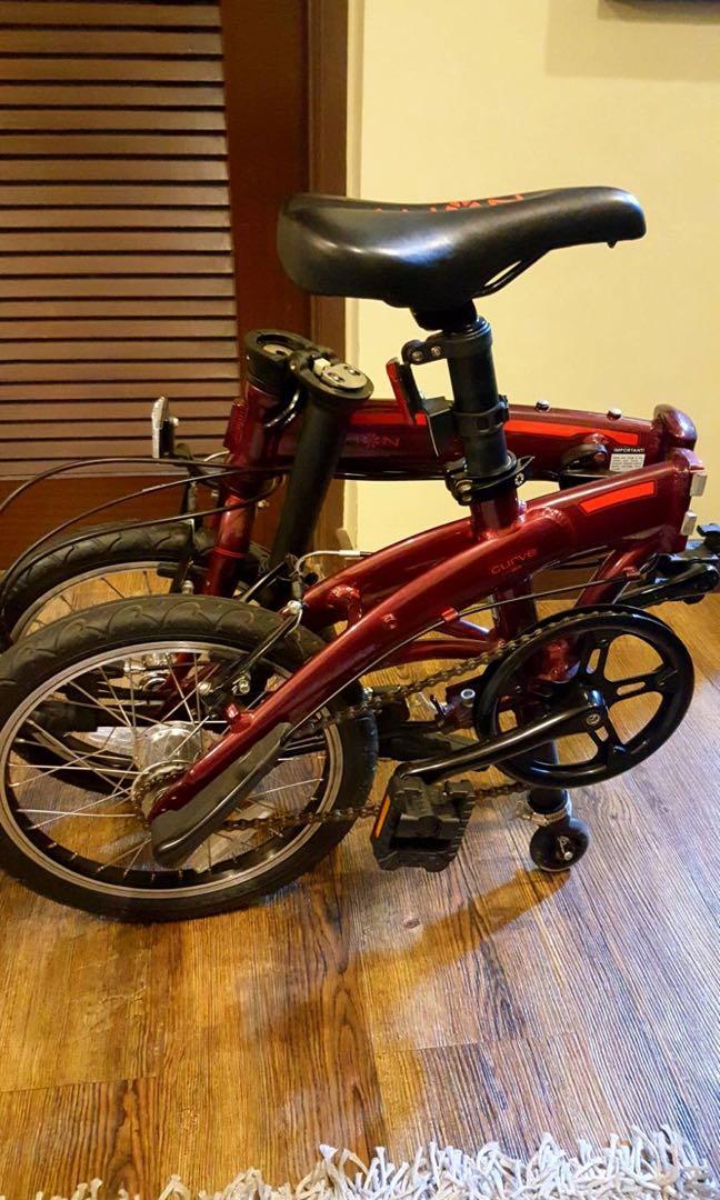 Dahon Curve D3 Foldable Bike, Sports Equipment, Bicycles & Parts ...