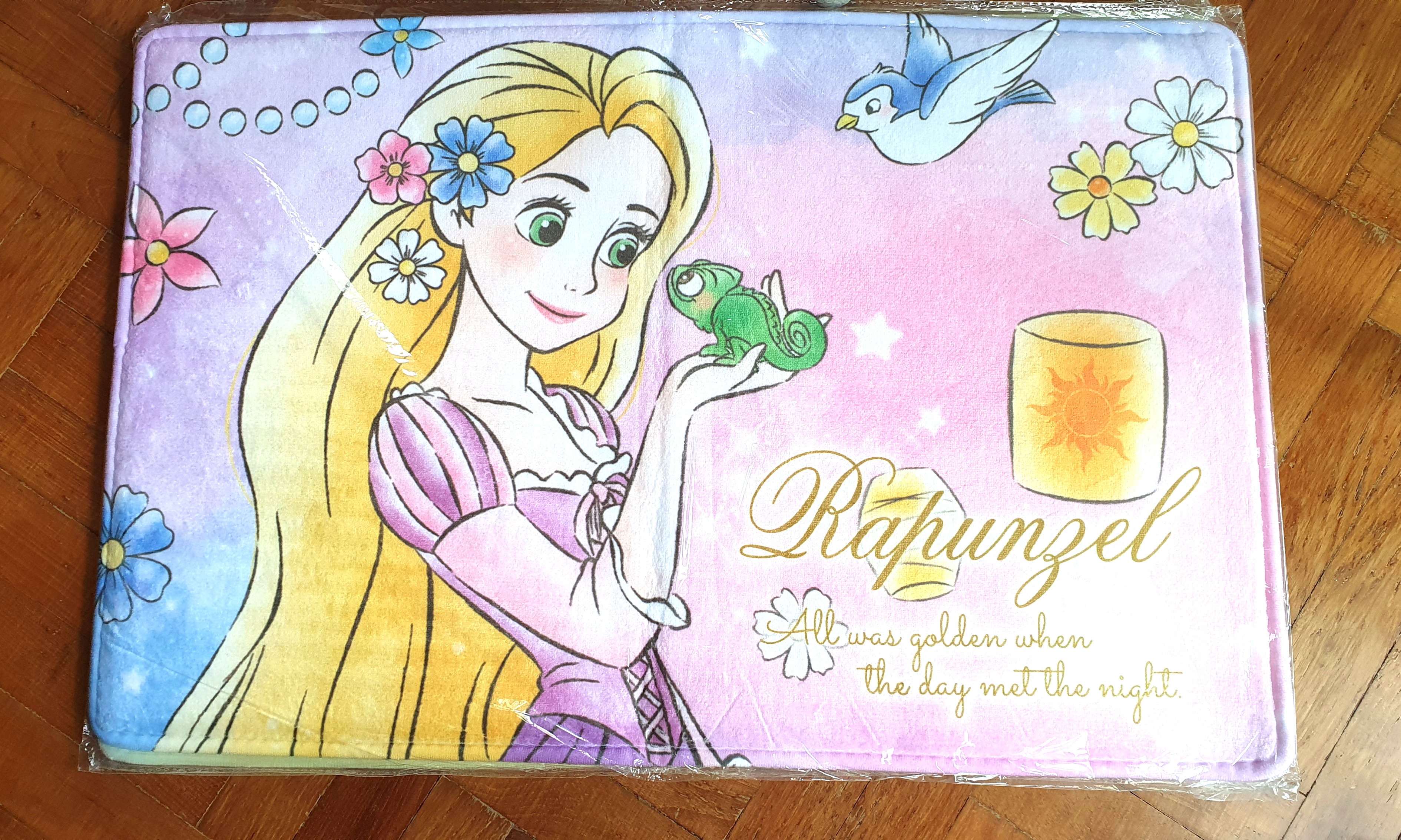 [*Sale] Disney Princess Rapunzel Floor Mat, Furniture, Home Decor ...