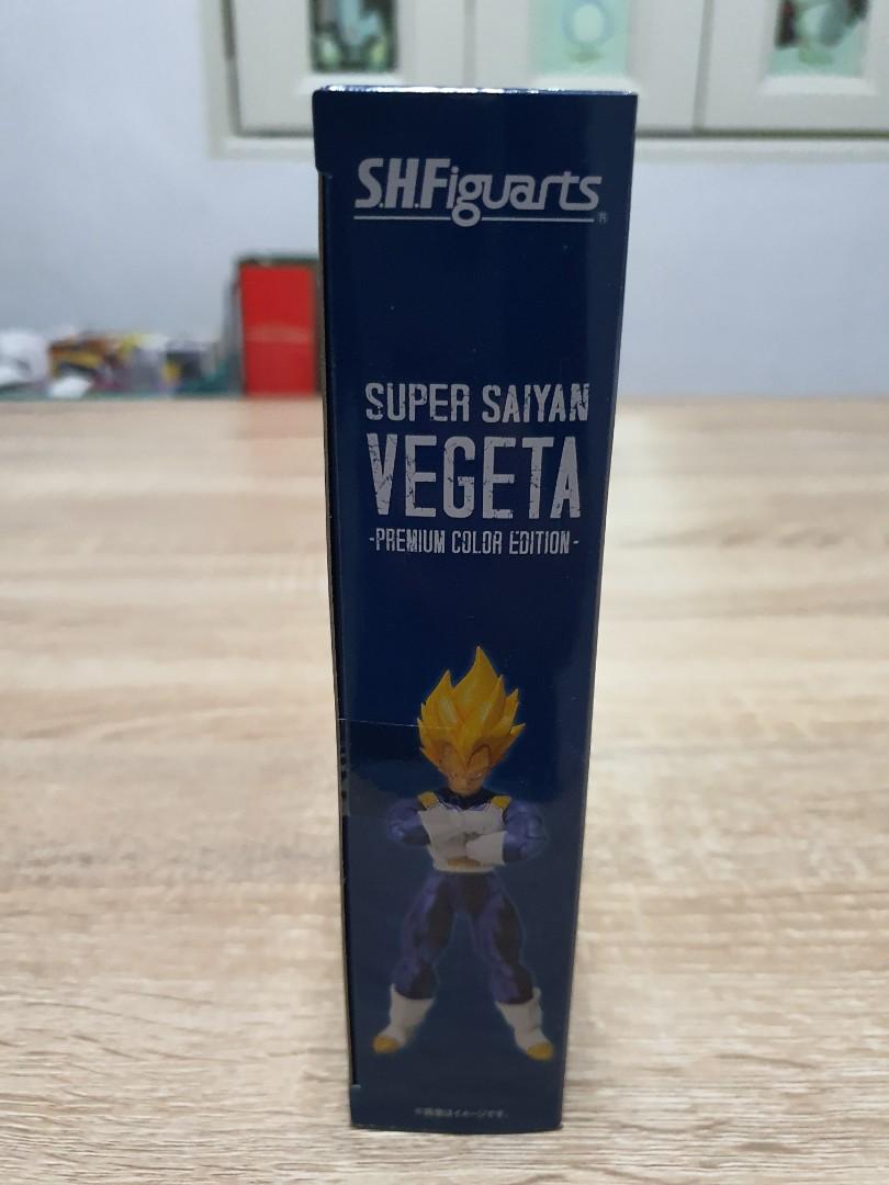 Dragonball SHF Vegeta Premium Colour Edition Tamashii Exclusive Jap ...