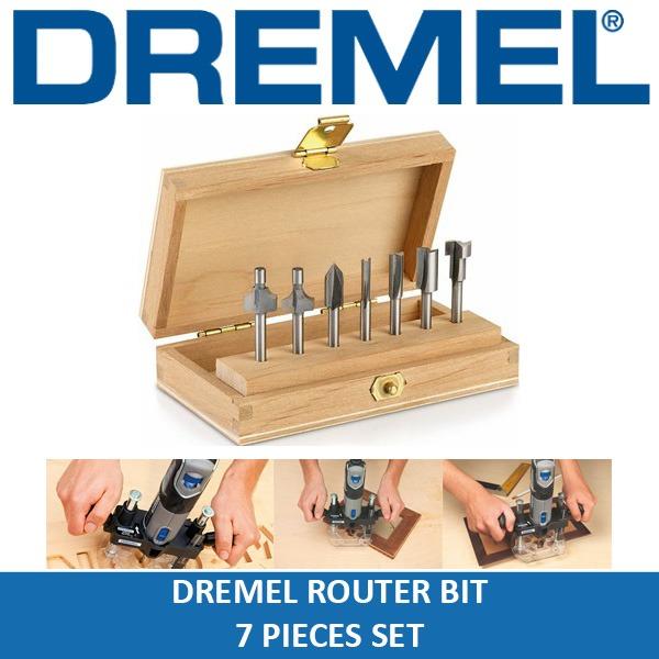 Dremel Router Bit Set, Furniture & Home Living, Home Improvement ...