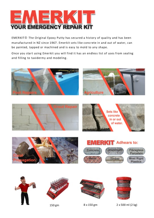 Emerkit Epoxy Putty, Everything Else on Carousell