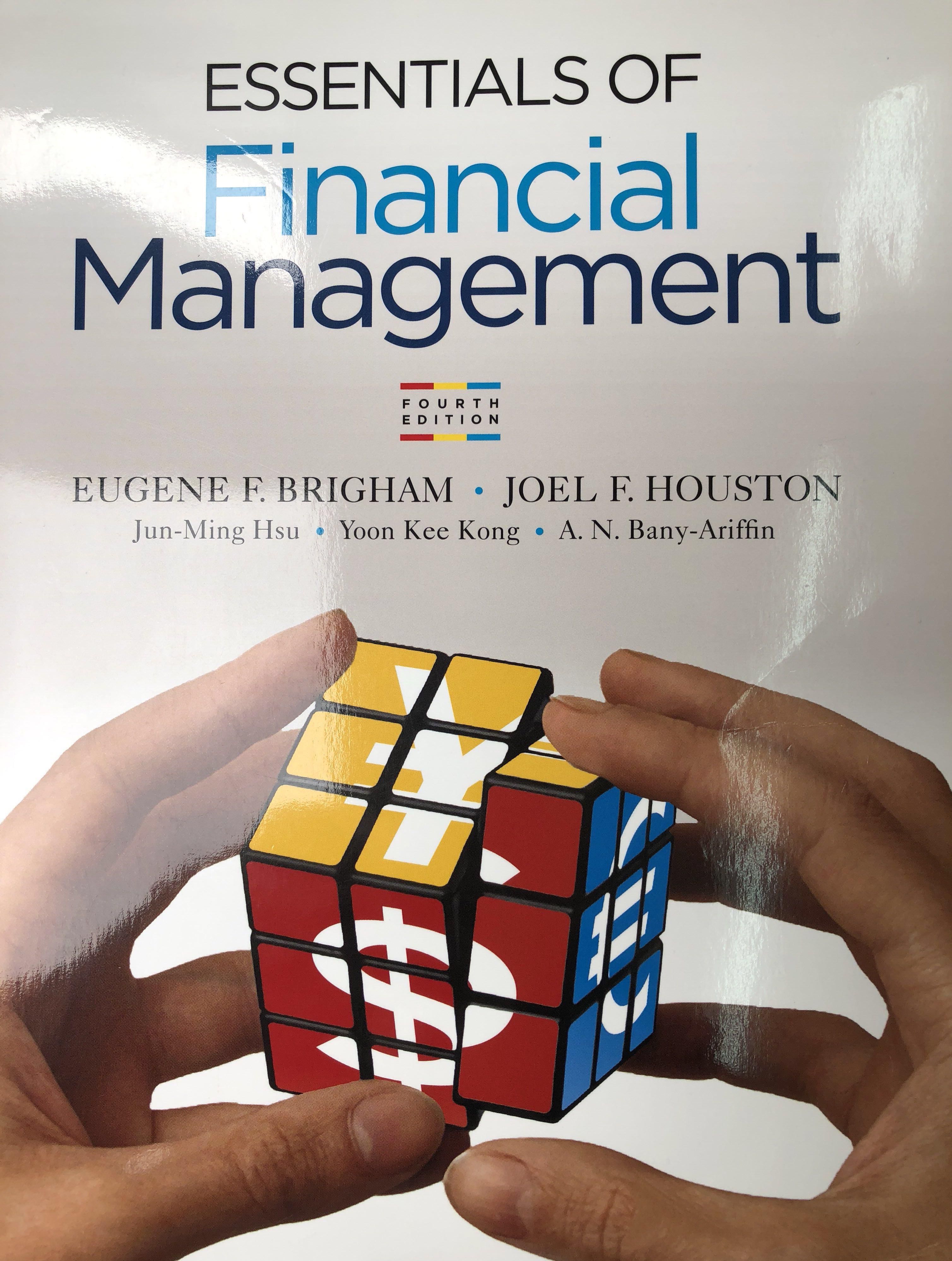 Essentials of Financial Management (4th edition), Computers & Tech ...
