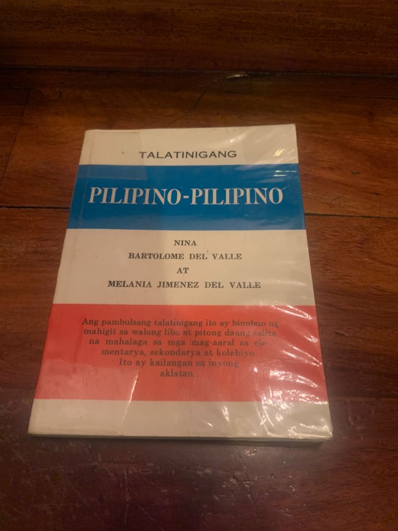 Filipino-Filipino Dictionary, Hobbies & Toys, Books & Magazines ...