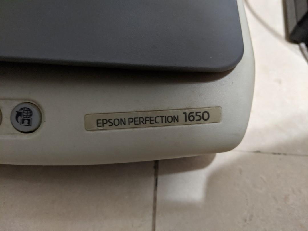 Flatbed Scanner Epson Perfection 1650, Computers & Tech, Printers ...