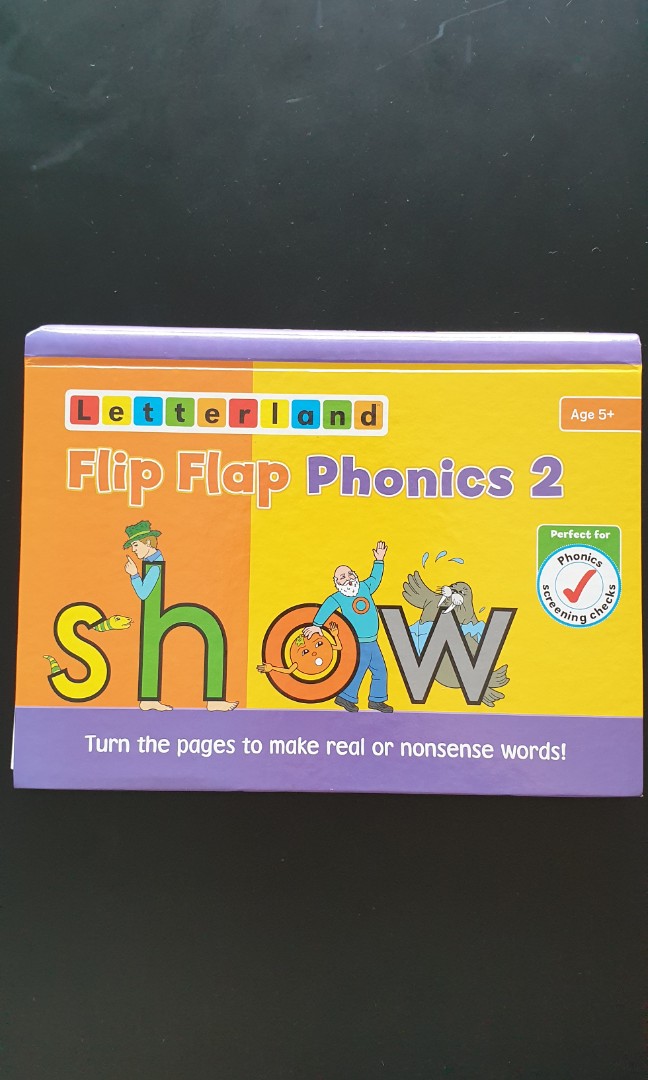 Flip flap phonics 2, Hobbies & Toys, Books & Magazines, Children's ...