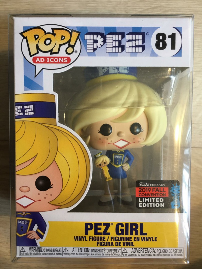 Funko Pop - AD Icons PEZ Blonde hair PEZ girl, Hobbies & Toys, Toys ...