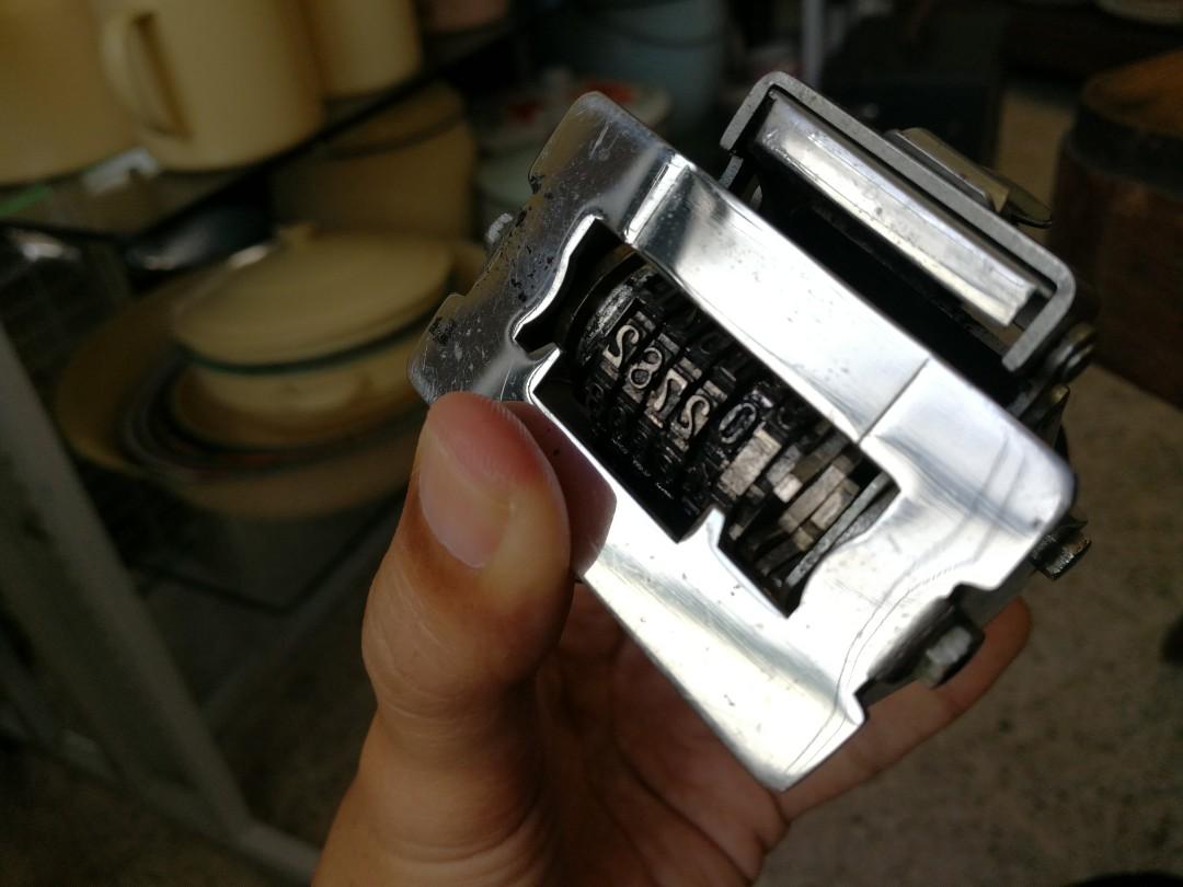 GREAT WALL Model 45 Numbering Machine, Furniture & Home Living, Home ...