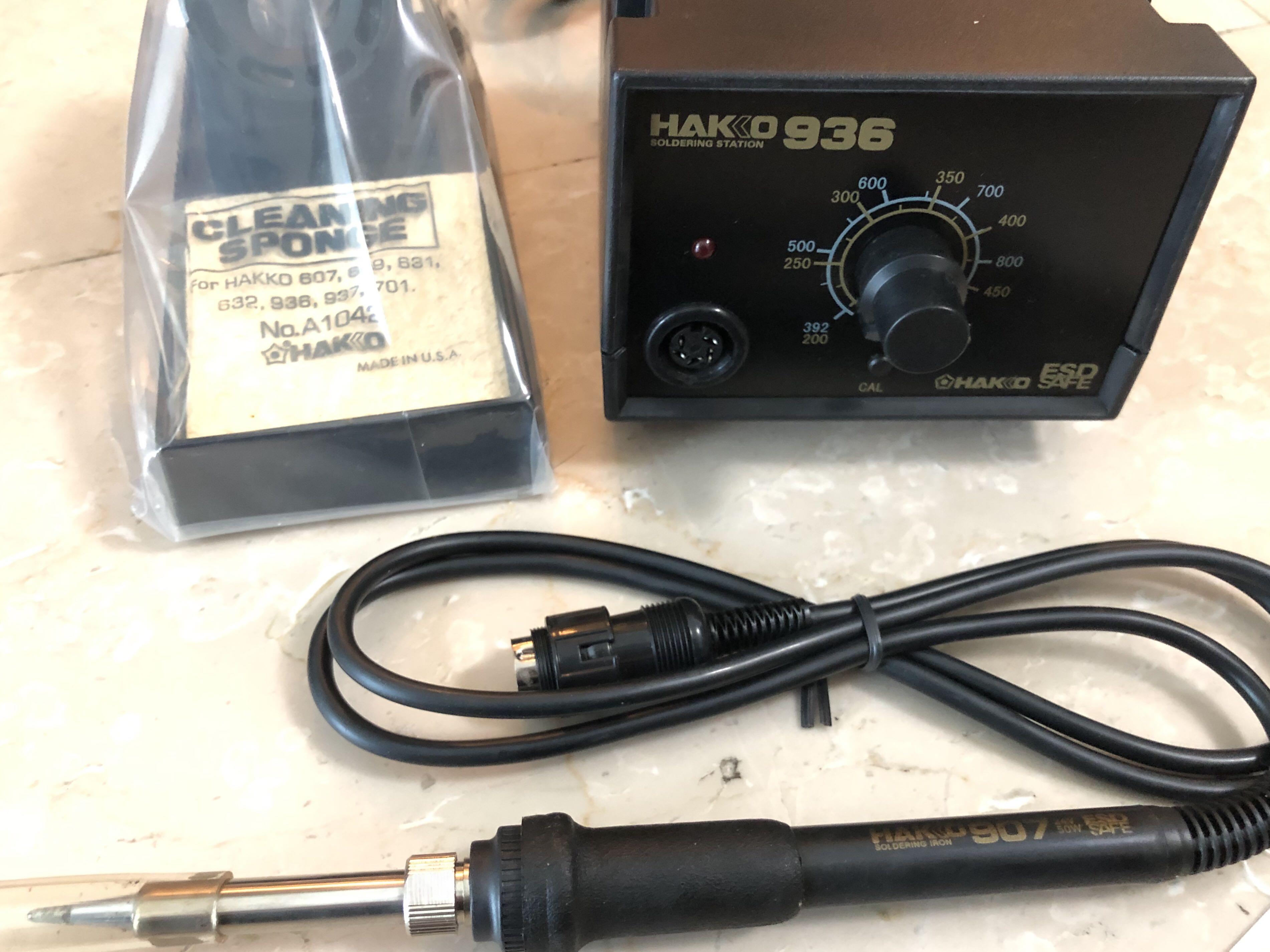 Hakko 936 soldering station, TV & Home Appliances, Electrical, Adaptors ...