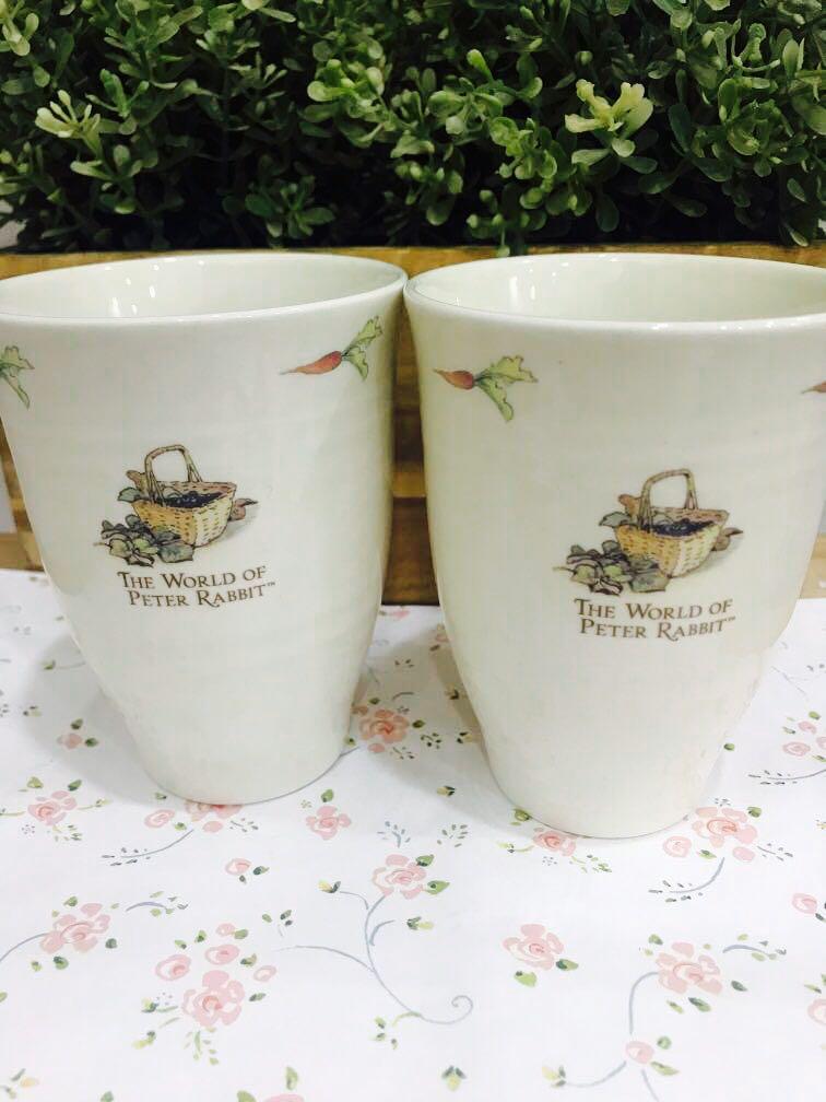 Peter Rabbit japan yamaka cup set, Furniture & Home Living, Kitchenware ...