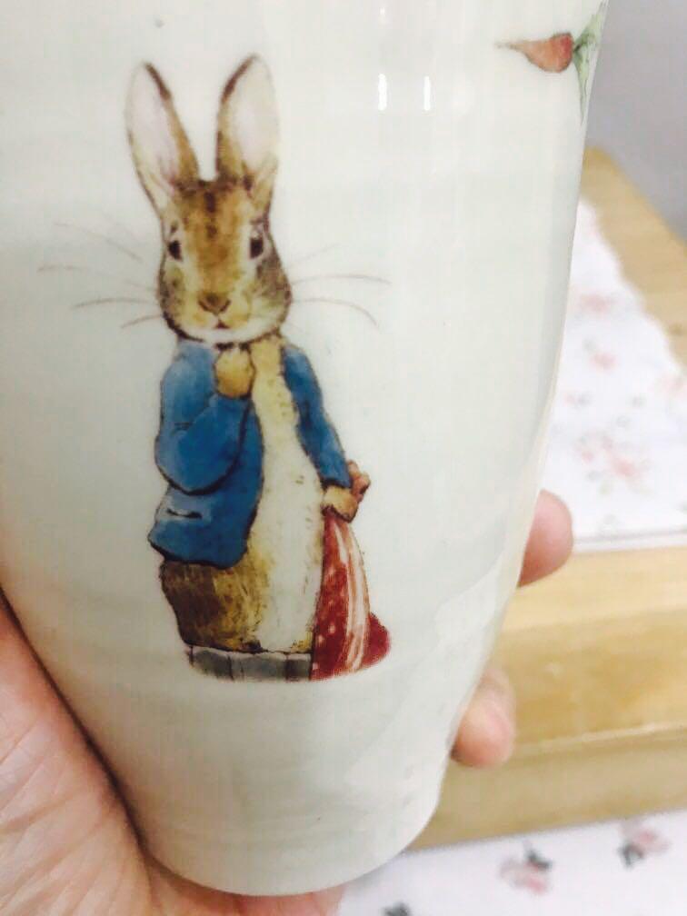 Peter Rabbit japan yamaka cup set, Furniture & Home Living, Kitchenware ...