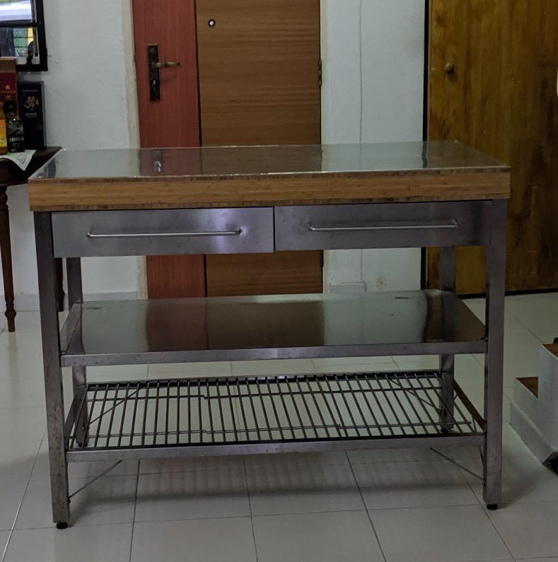 Kitchen Work Bench, Furniture & Home Living, Furniture, Other Home ...