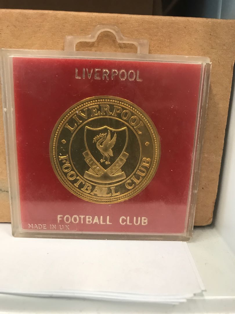 Liverpool FC Medallion (UK), Hobbies & Toys, Memorabilia & Collectibles ...