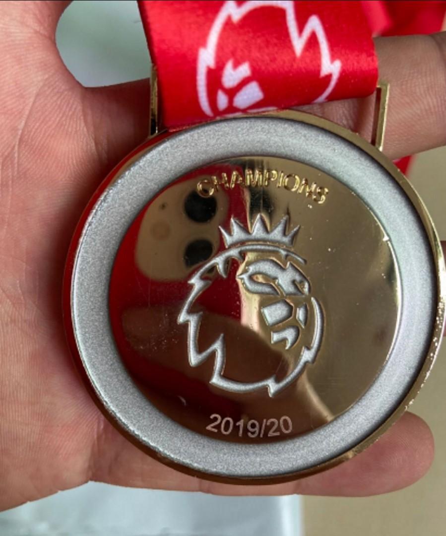 Liverpool Premier League PL EPL champions winner medal 2019/2020 ...