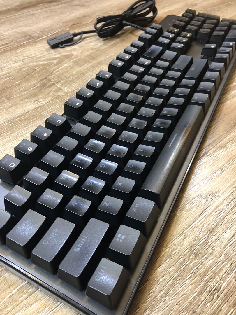 Phantom Techware Mechanical Keyboard 104 RGB blue Switch, Electronics ...