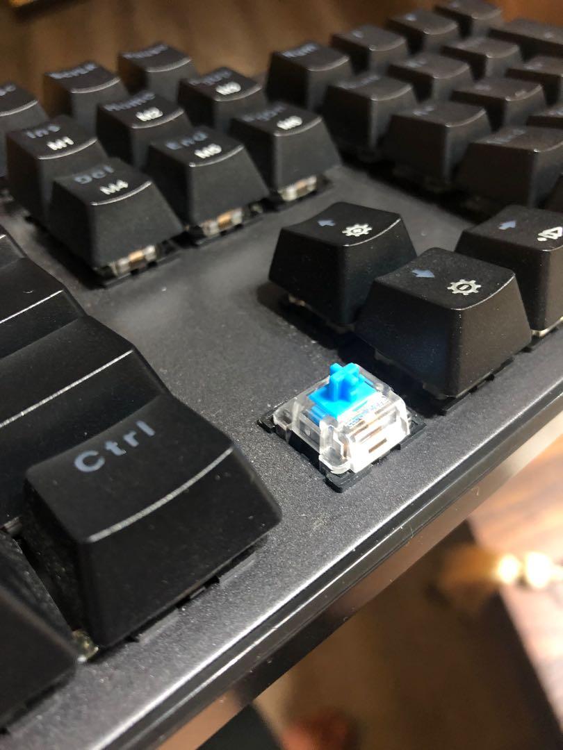 Phantom Techware Mechanical Keyboard 104 RGB blue Switch, Electronics ...