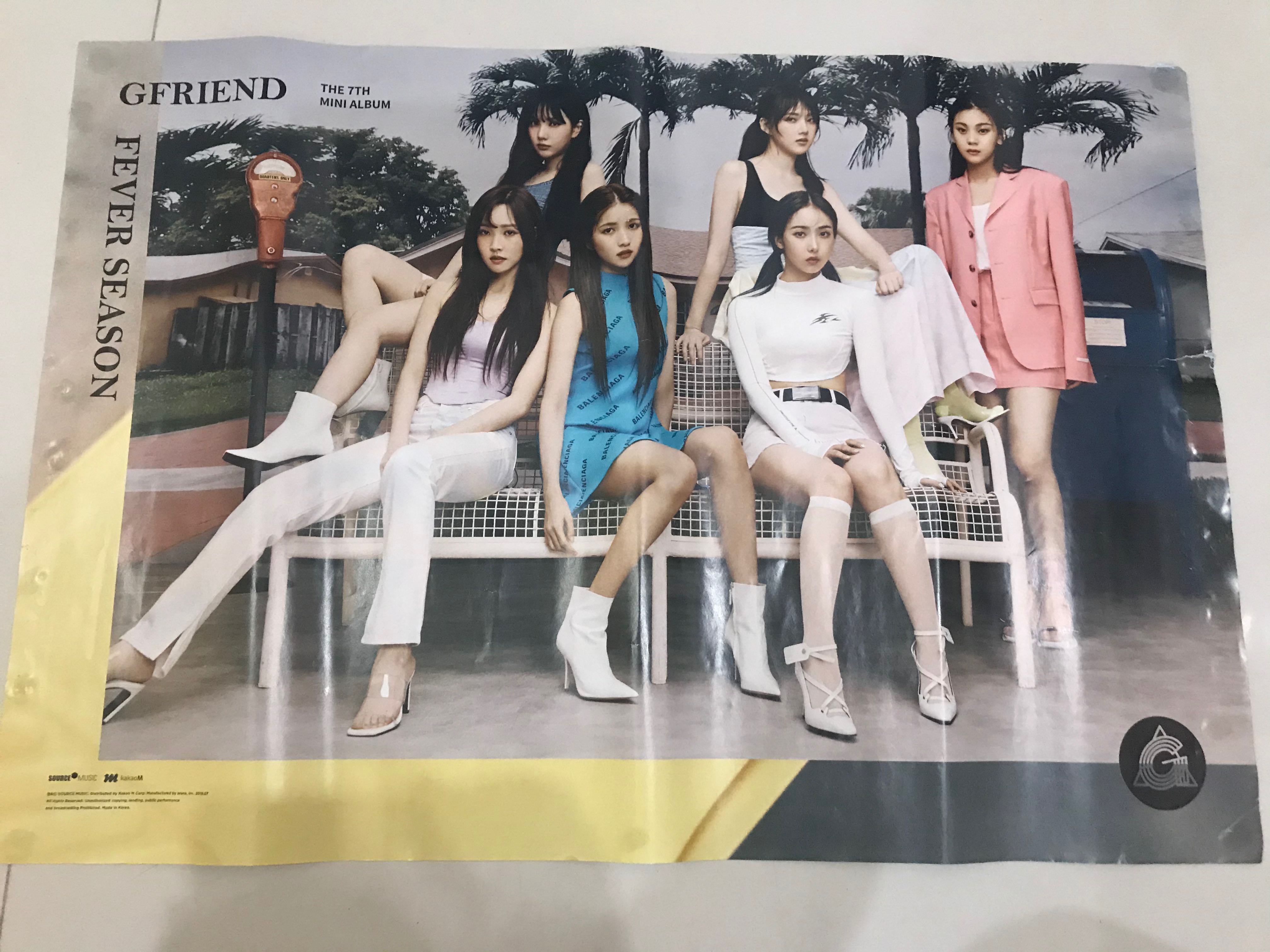 Official Gfriend poster (FEVER SEASON), K-Wave di Carousell