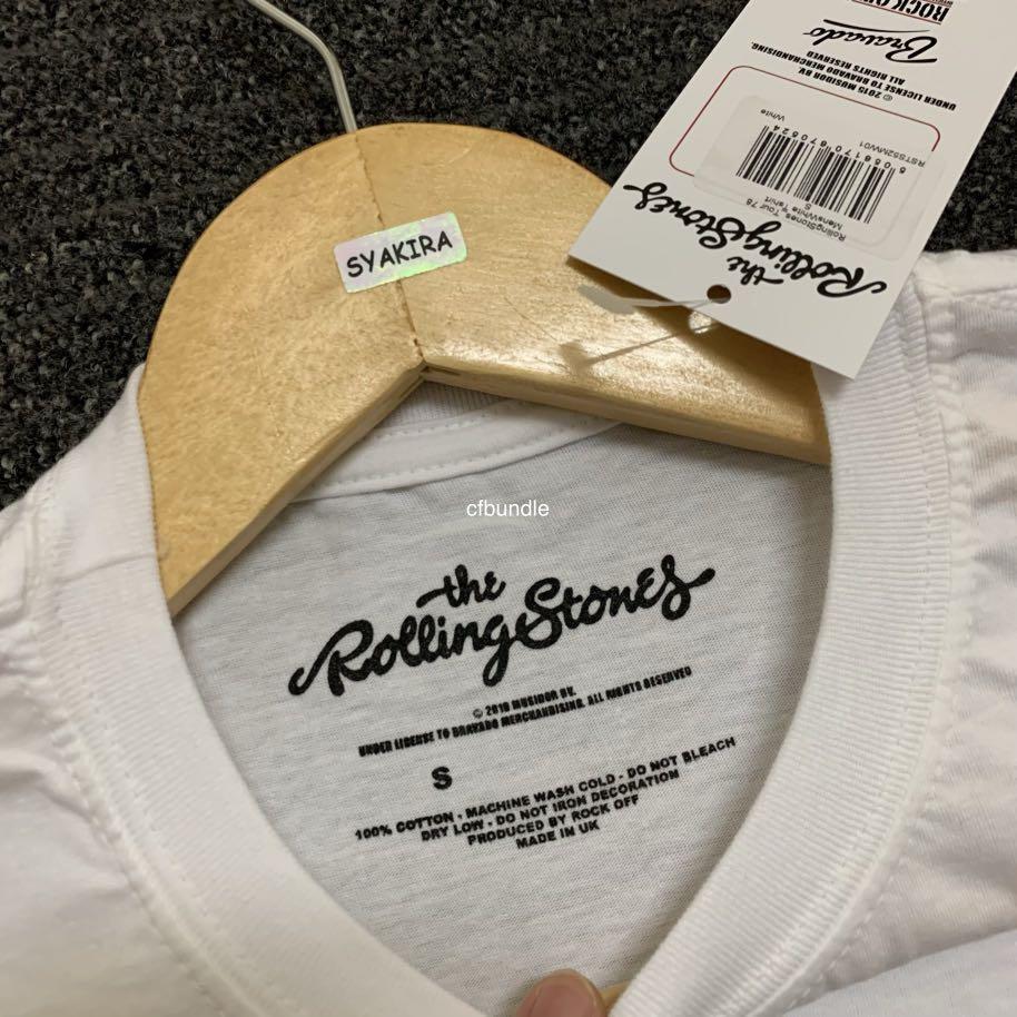 Official merchandise rolling stones, Men's Fashion, Tops & Sets ...