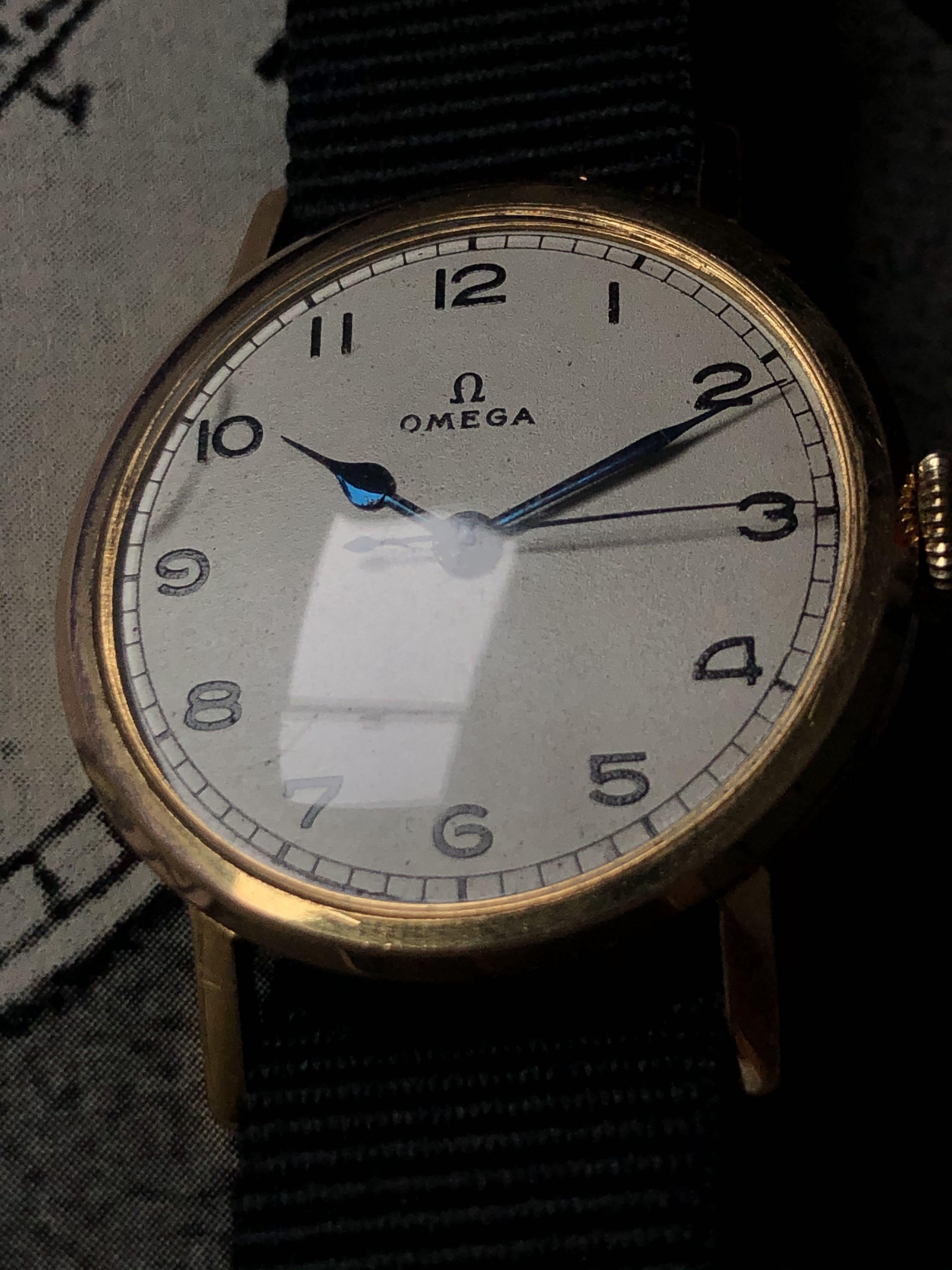 Omega CK2292 Vintage “Spitfire” WW2 Pilot 30T2 SC, Luxury, Watches on ...