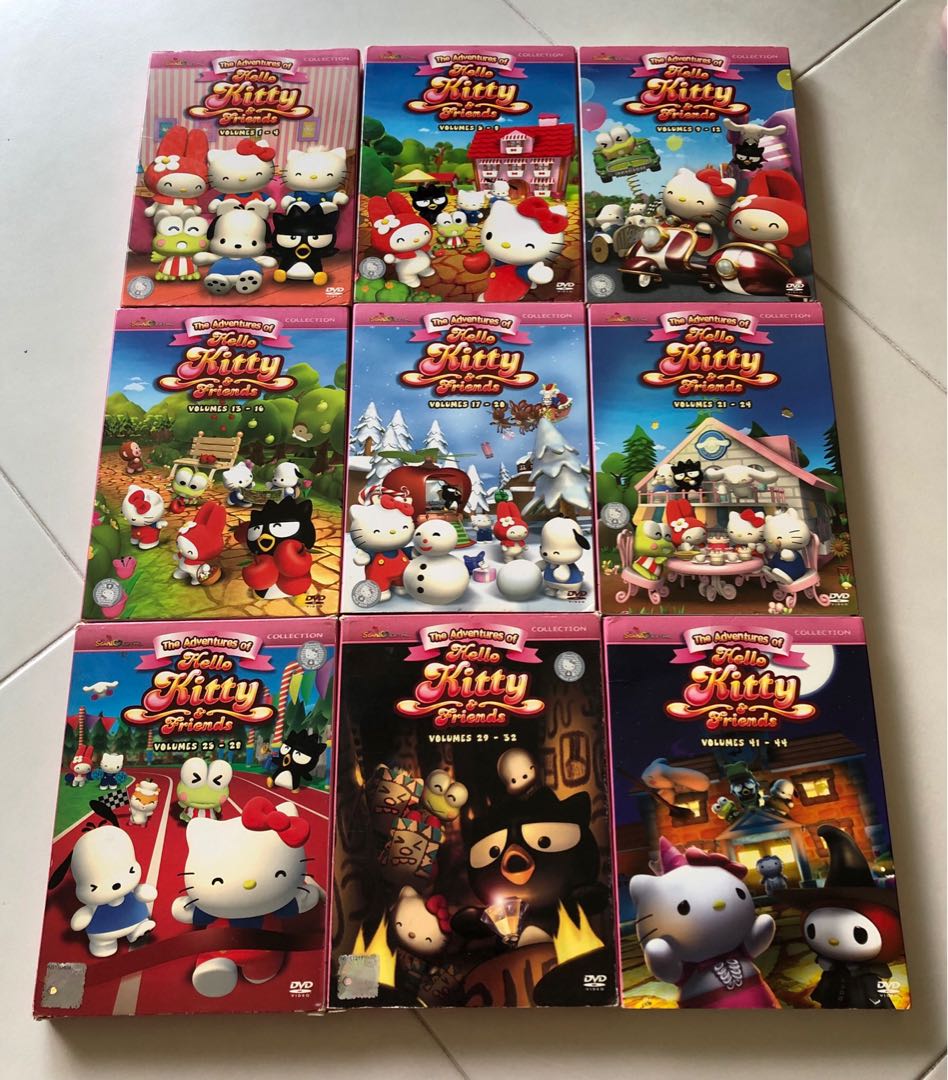 Original DVD The Adventures of Hello Kitty & Friends (Volumes 1 - 32 ...
