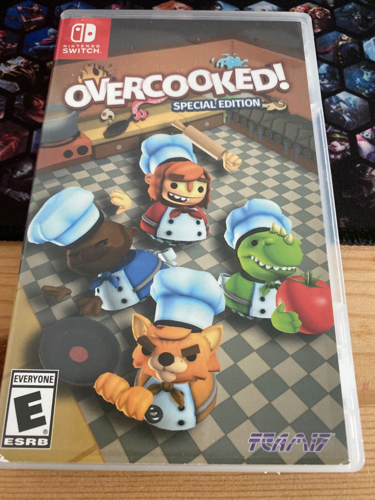 Overcooked special edition switch, Video Gaming, Video Games, Nintendo on Carousell