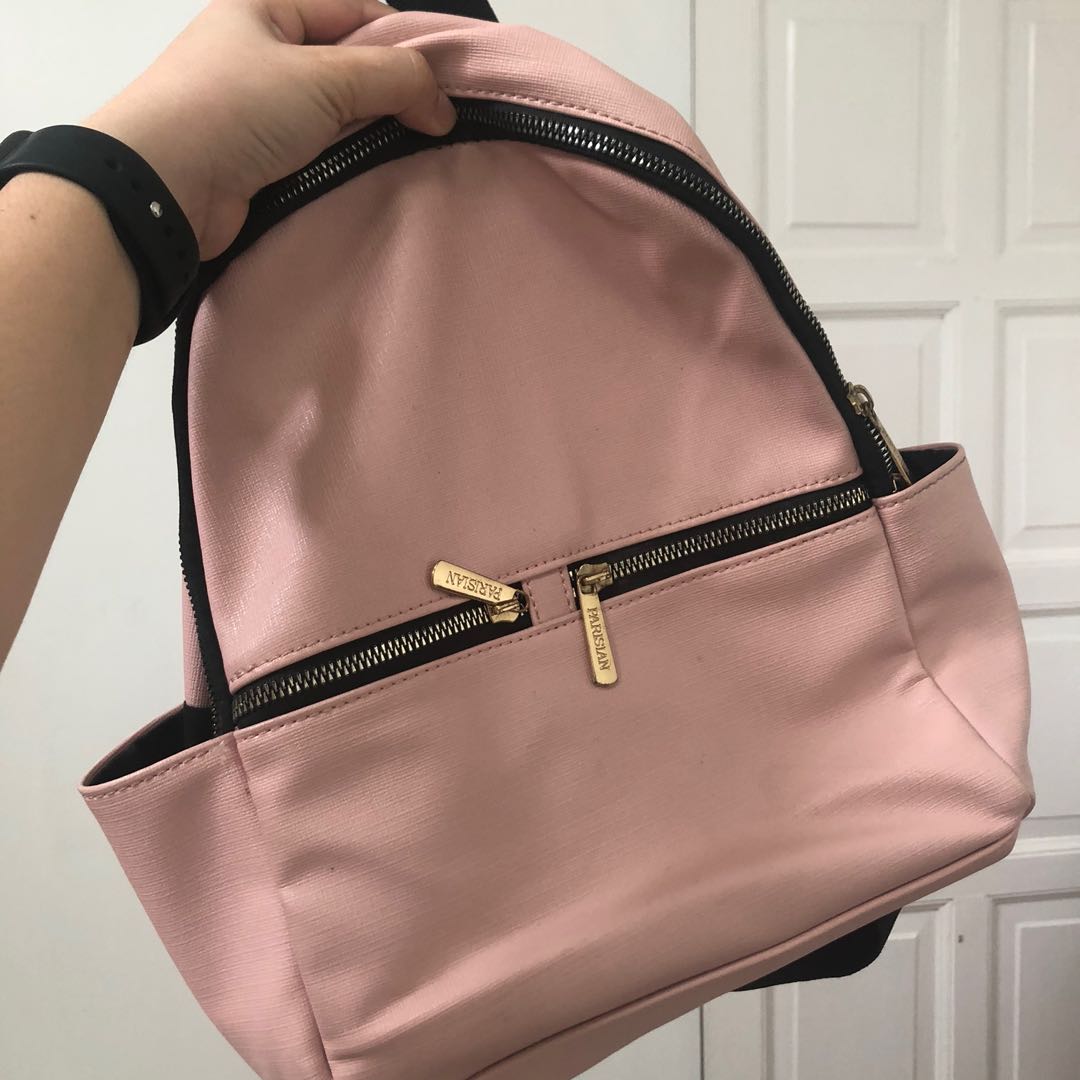 Parisian small backpack, Women's Fashion, Bags & Wallets, Backpacks on ...