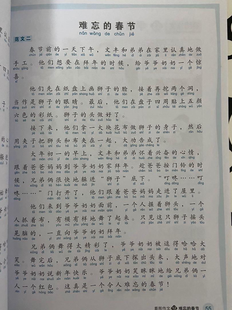 PSLE Chinese Composition, Hobbies & Toys, Books & Magazines, Assessment ...