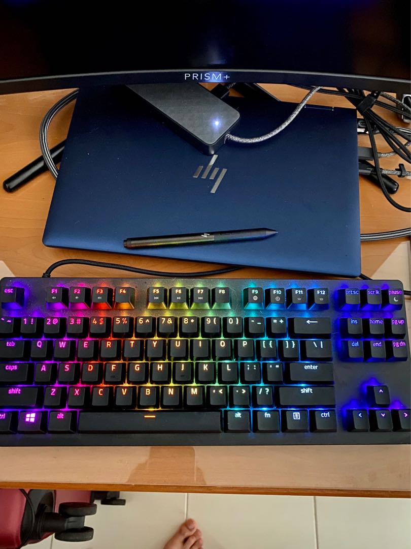 Razer Huntsman TE Tournament Edition, Computers & Tech, Parts ...