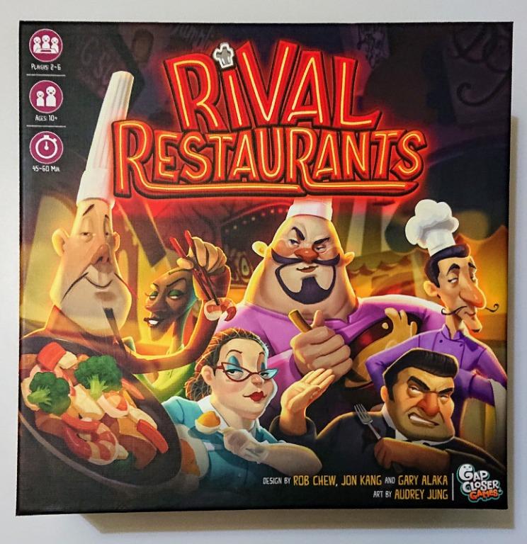 Rival Restaurants Board Game, Hobbies & Toys, Toys & Games on Carousell