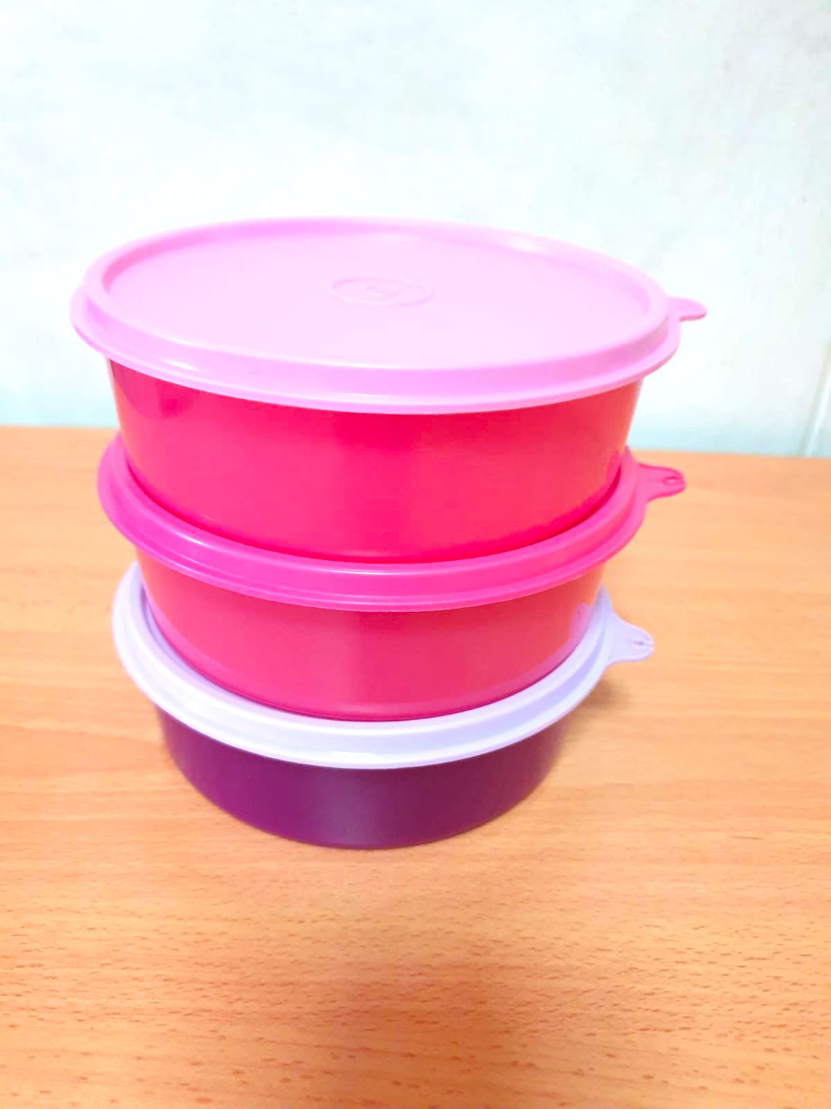Round Tupperware Brand Containers, Furniture & Home Living, Kitchenware ...