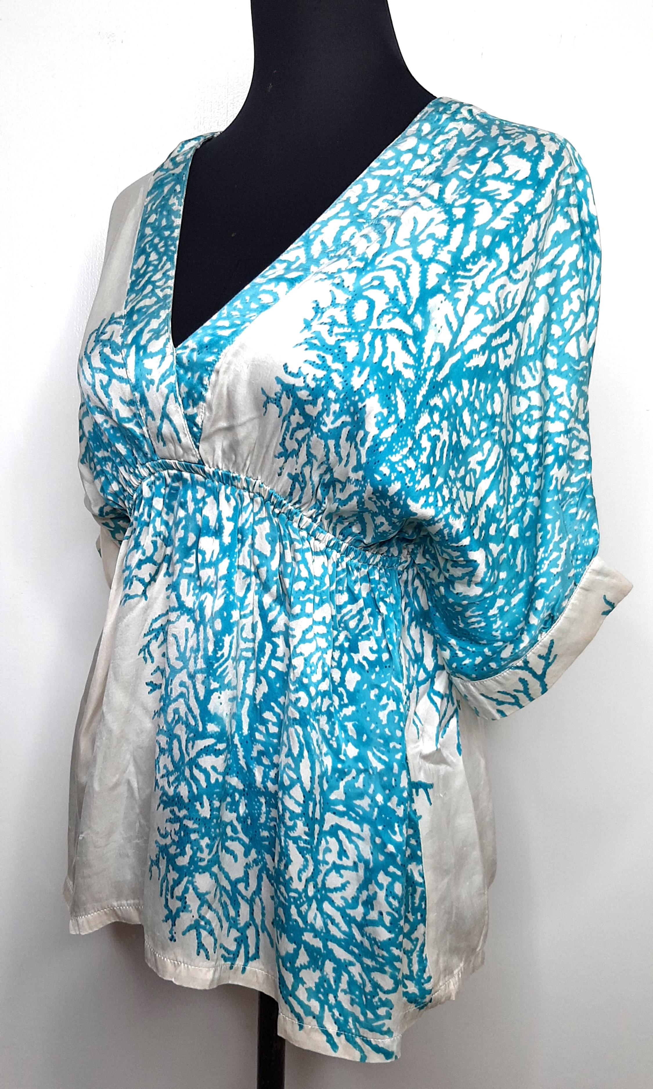 Silk Japanese Style Top, Women's Fashion, Dresses & Sets, Traditional ...