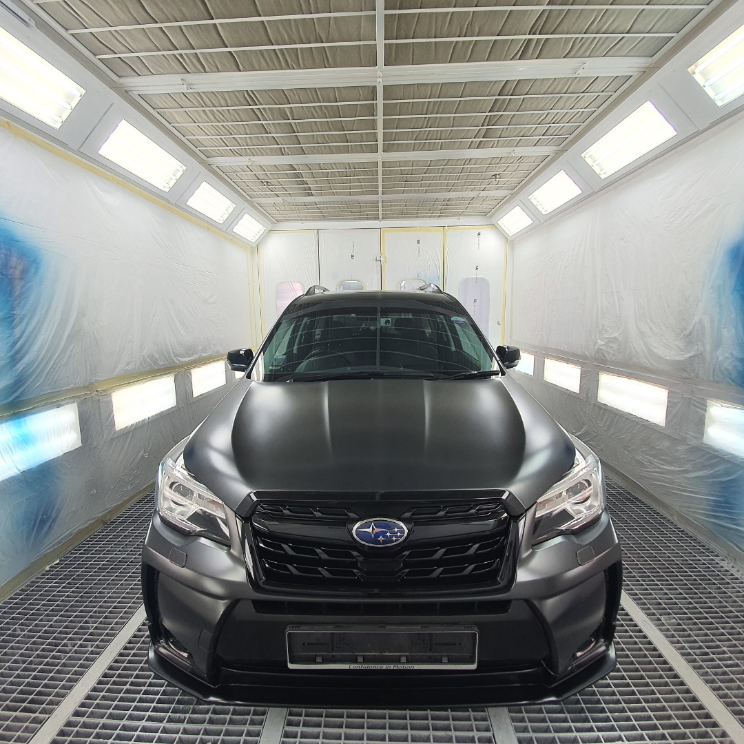 Subaru Forester Spray Paint Matte Colour, Car Accessories, Accessories ...