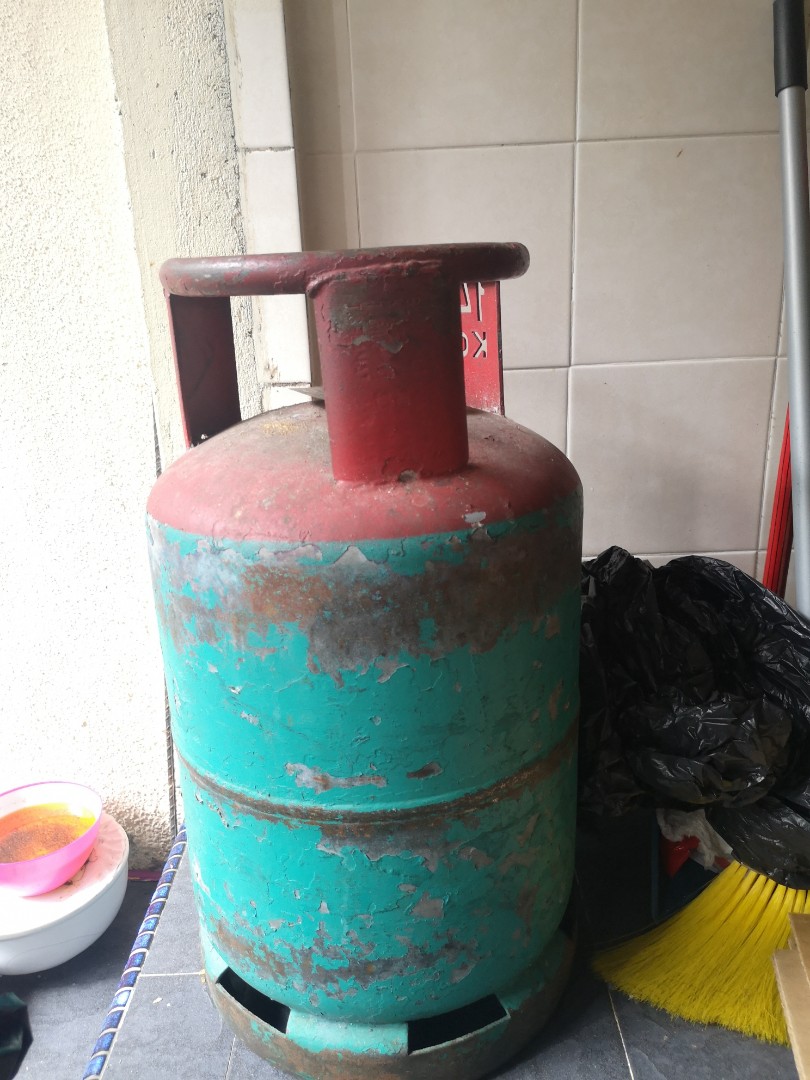 Tong gas kosong 14kg, TV & Home Appliances, Kitchen Appliances, BBQ ...