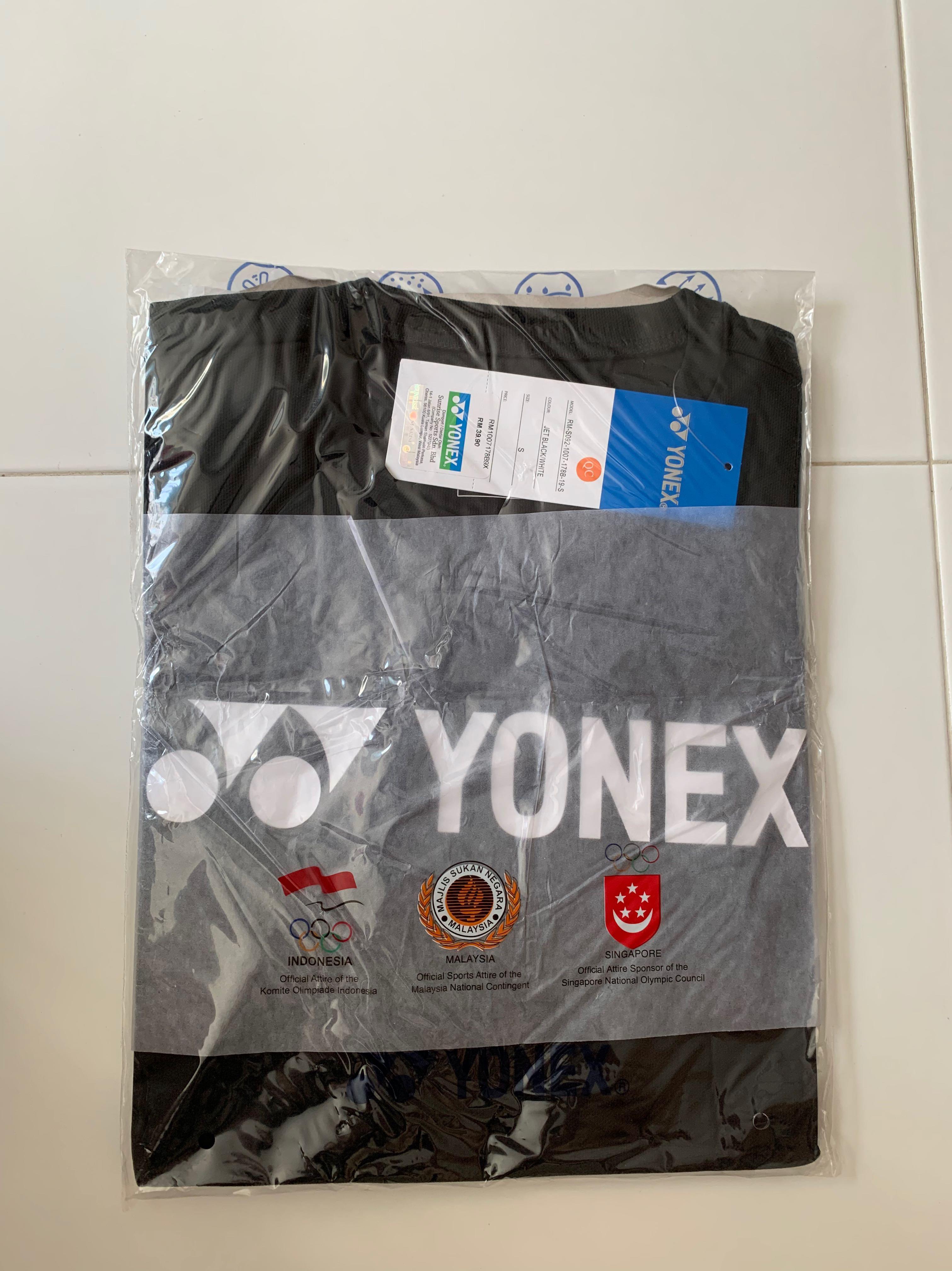Yonex Dri-fit badminton shirt, Men's Fashion, Tops & Sets, Tshirts & Polo Shirts on Carousell