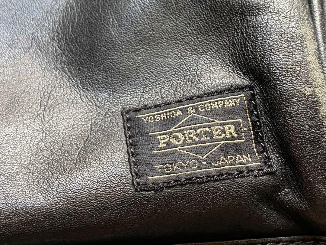 Yoshida Porter leather briefcase, Men's Fashion, Bags, Briefcases on ...
