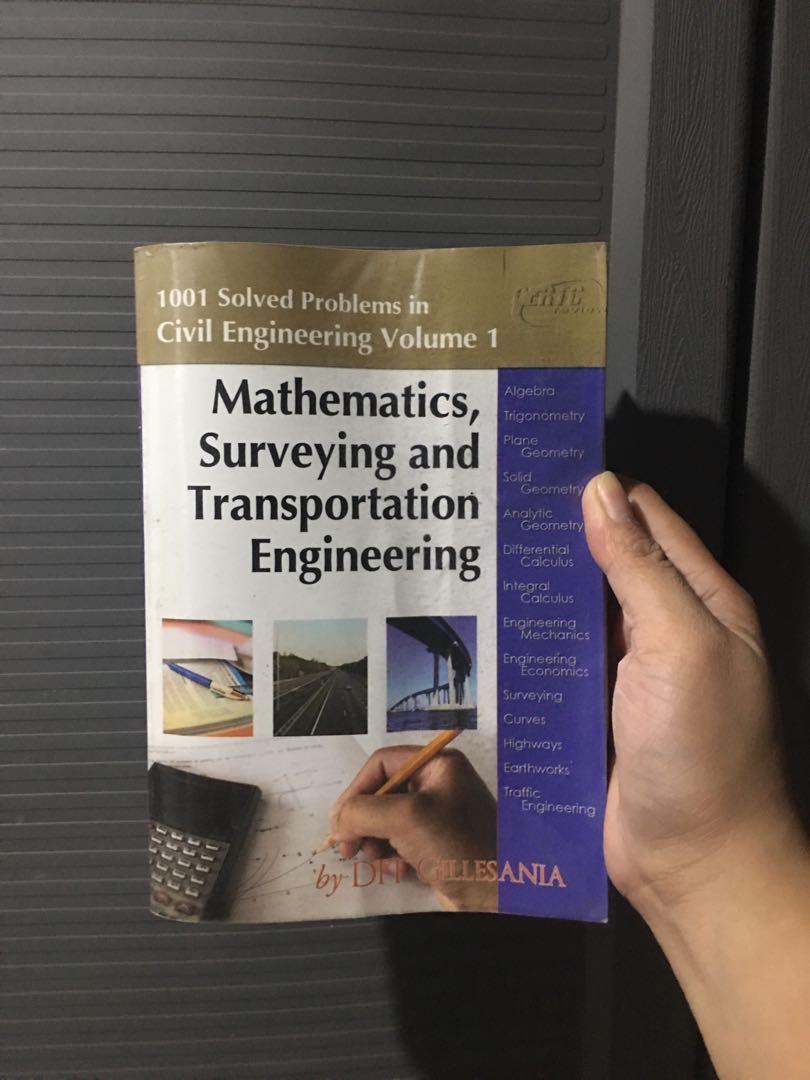 1001 Solved Problems in Civil Engineering Vol. 1 by Gillesania, Hobbies ...