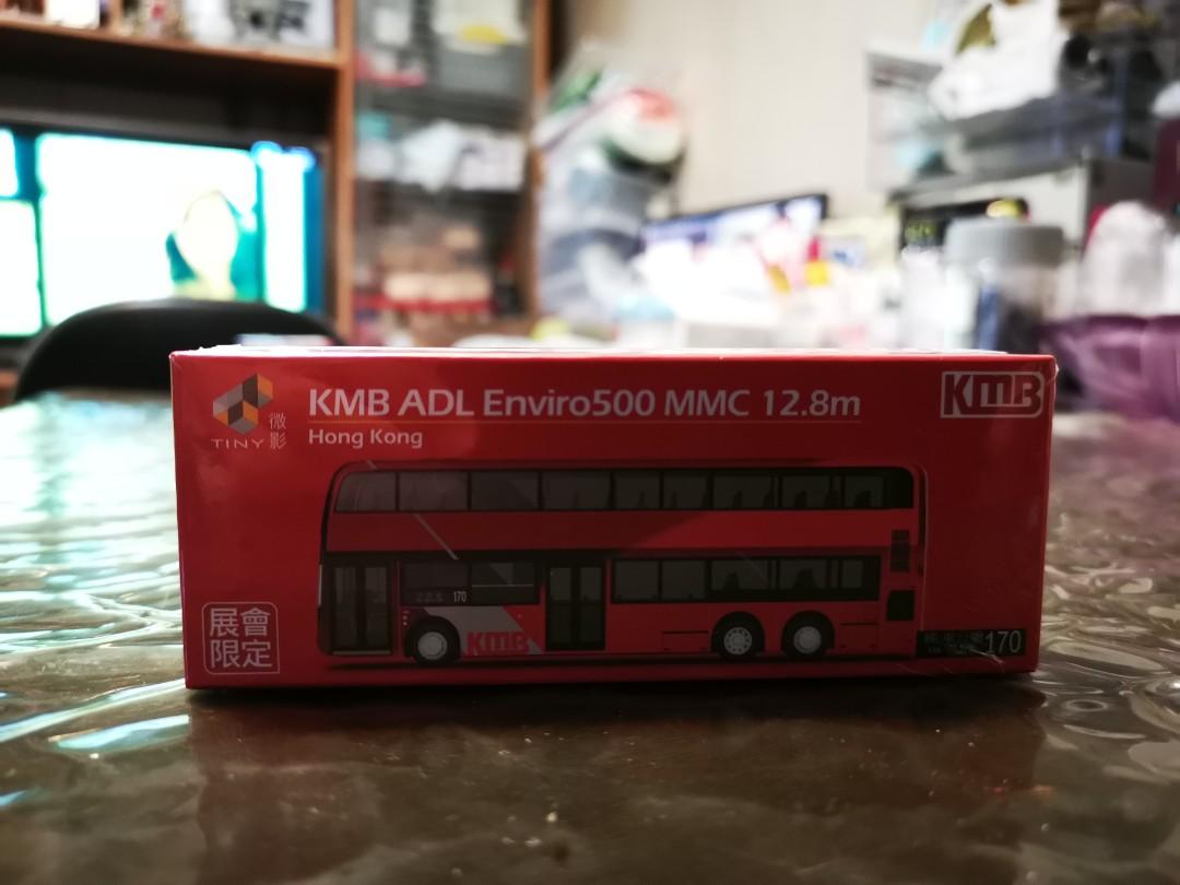 [全新] 未拆膠 tiny 電鍍 九巴 玻璃睇 mmc facelift 巴士模型, 興趣及遊戲, 玩具 & 遊戲類 - Carousell