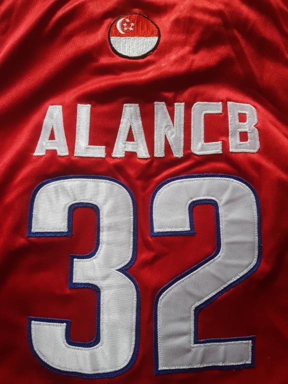 Basketball Jersey kaos basket player issue ada nama dan nomor punggung ...