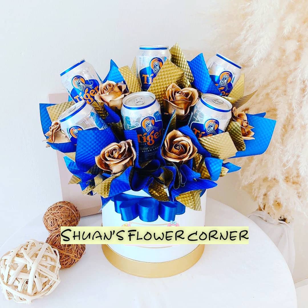 Beer Bottle Flower Bouquet | Best Flower Site