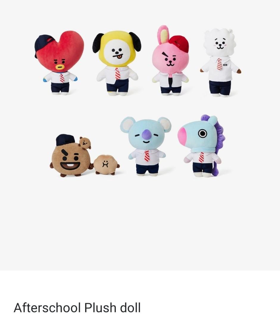 BT21 - RJ TATA CHIMMY COOKY MANG SHOOKY KOYA, Hobbies & Toys ...