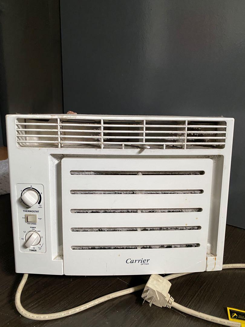 Carrier Optima Window Type .6 hp, TV & Home Appliances, Air ...