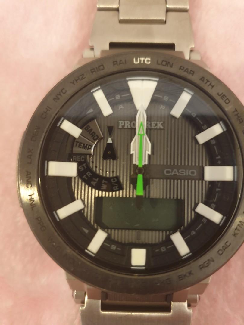 Casio solar watch ProTrek sensor, Mobile Phones & Gadgets, Wearables ...
