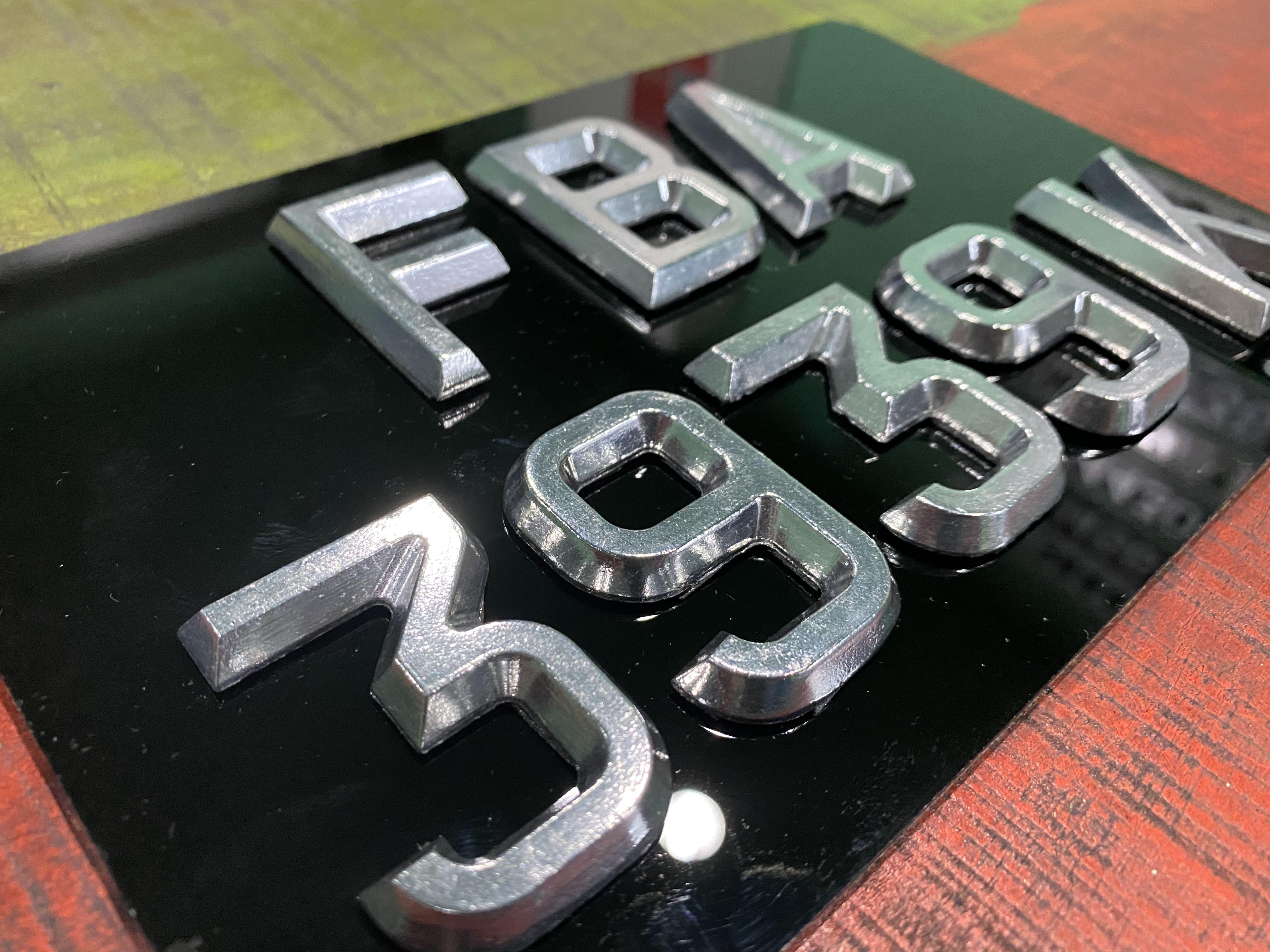 🔰Cheapest Motor Bike Number Plate (Decal/ Acrylic/ Aluminum (LTA ...