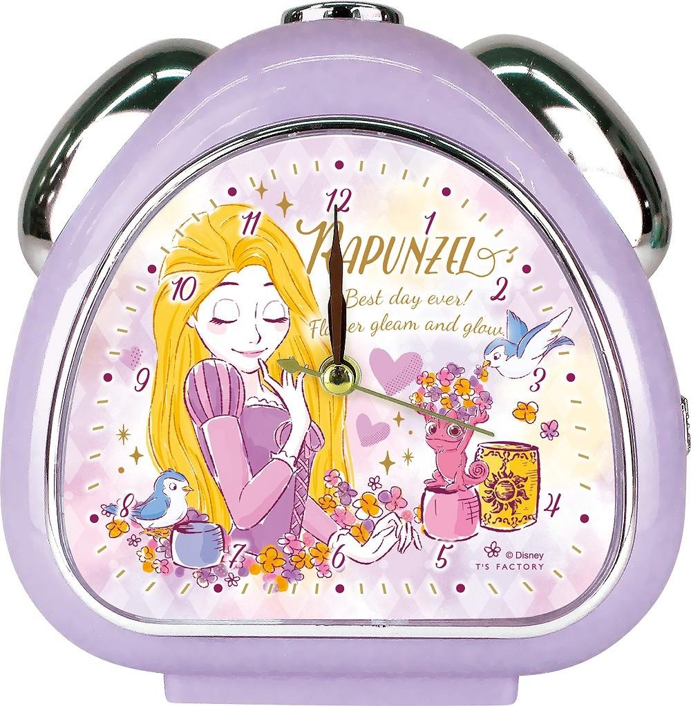 Disney 日本 Ariel/Rapunzel Alarm Clock 鬧鍾, 傢俬＆家居, 家居裝飾, 時鐘 - Carousell