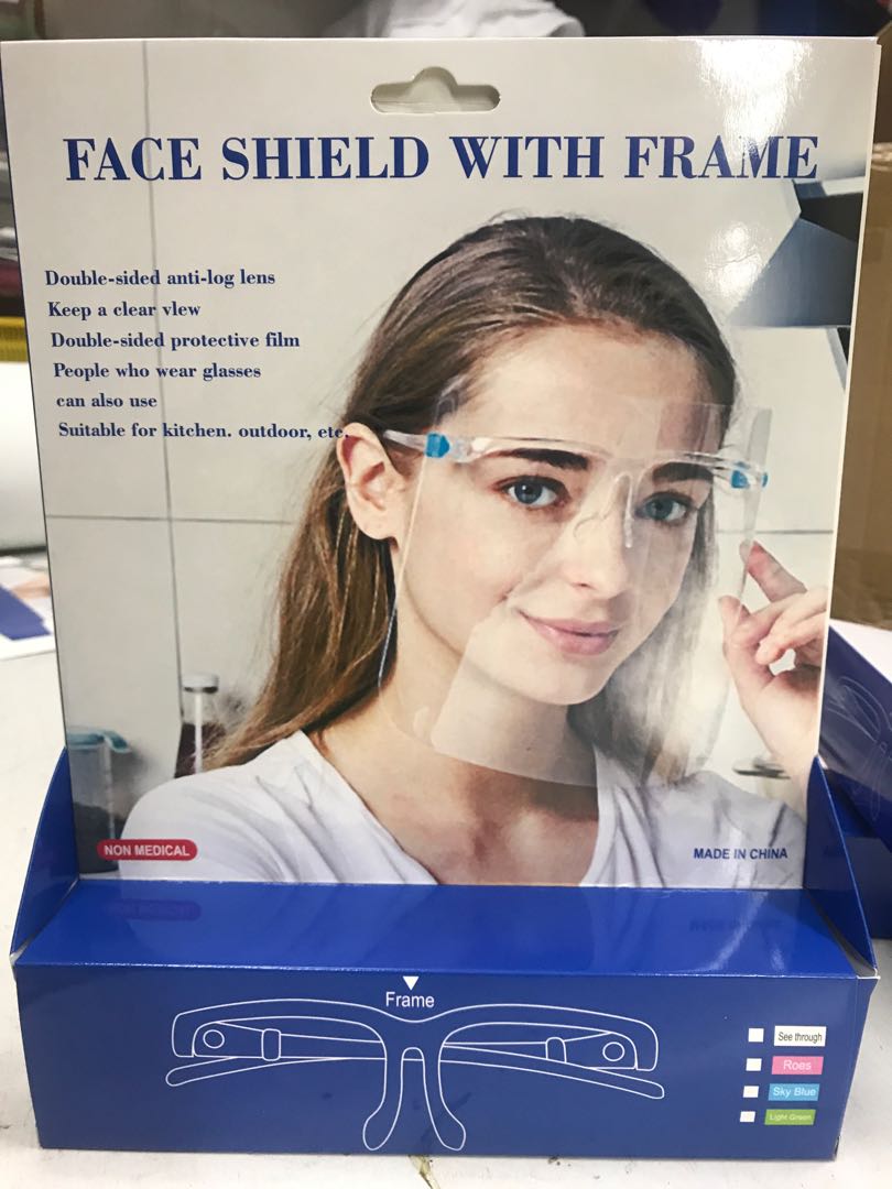 Face Shield , Health & Nutrition, Face Masks & Face Shields on Carousell