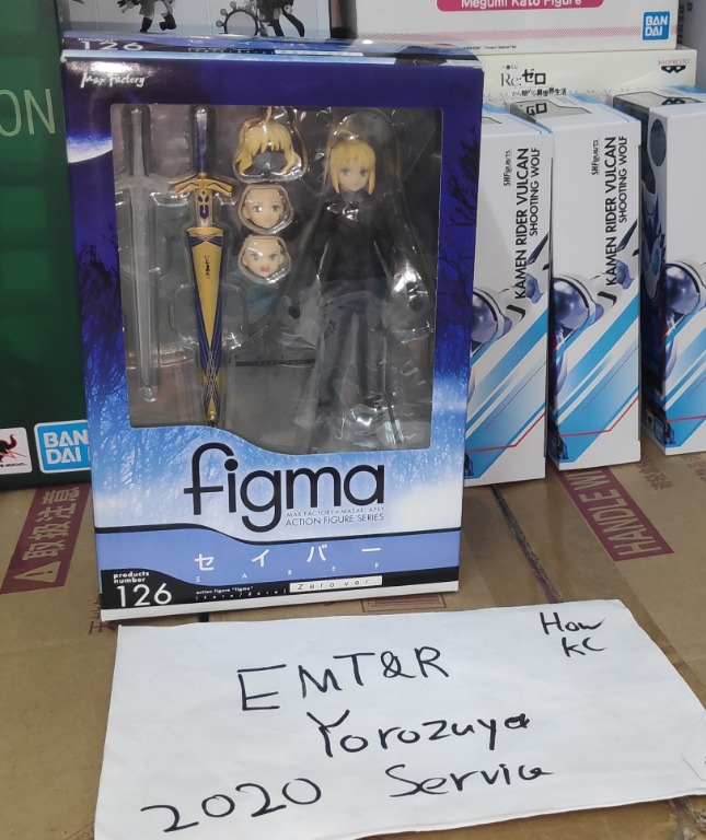figma 126 Fate/Zero Saber: Zero ver., Hobbies & Toys, Collectibles ...